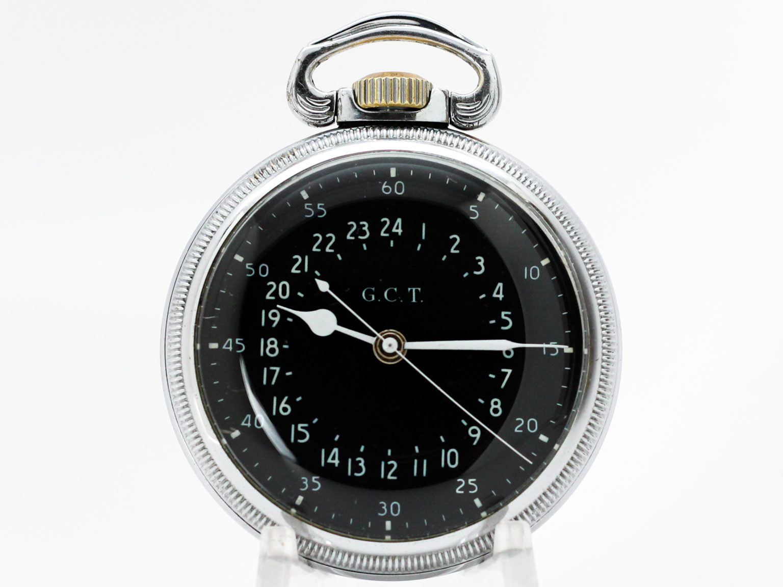 Hamilton Pocket Watch - Military Issued G.C.T. Grade 4992B - The Pocket ...