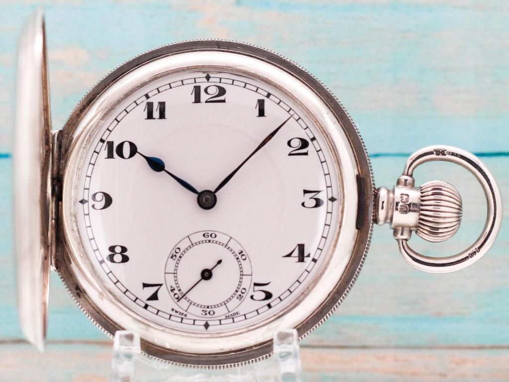 Rare Rolex Pocket Watch in Hunter Case - The Pocket Watch Guy